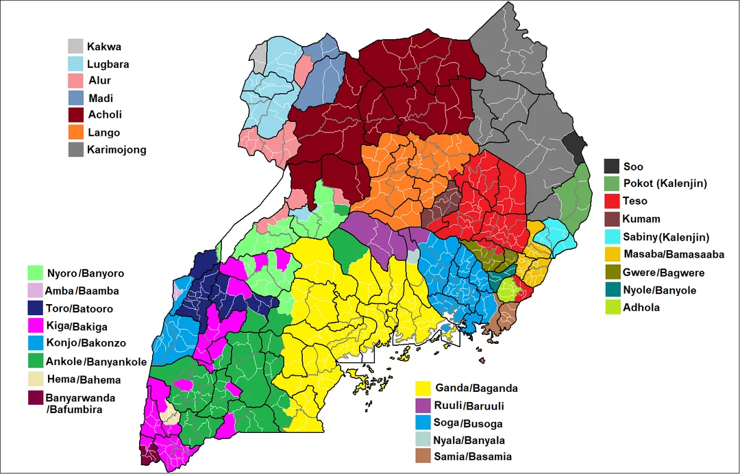 Where is Uganda located in Africa? Map, Geographic Facts & Coordinates ...