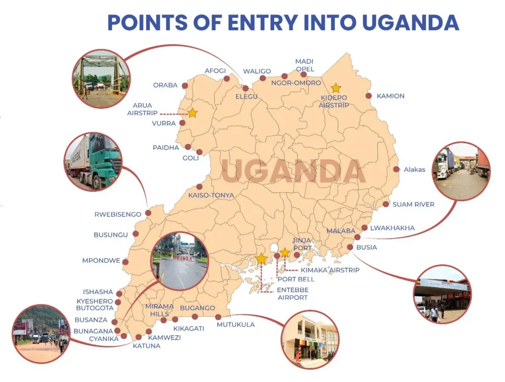 Where is Uganda located in Africa? Map, Geographic Facts & Coordinates ...